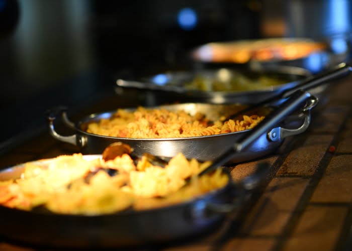 Como montar um buffet de massas?